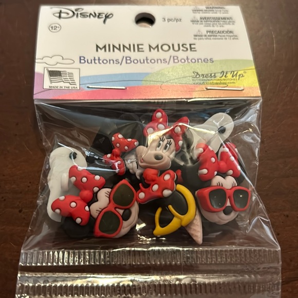 Disney | Other | Disney Minnie Mouse Buttons | Poshmark